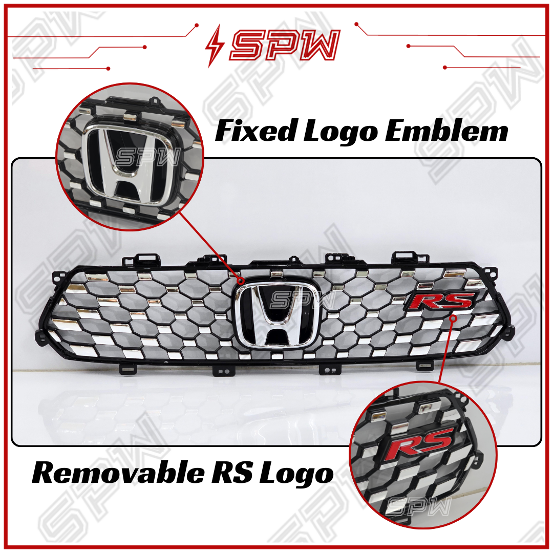 Honda WRV WR-V (2023-2025) RS Front Grill Grilles Convert High Spec ...