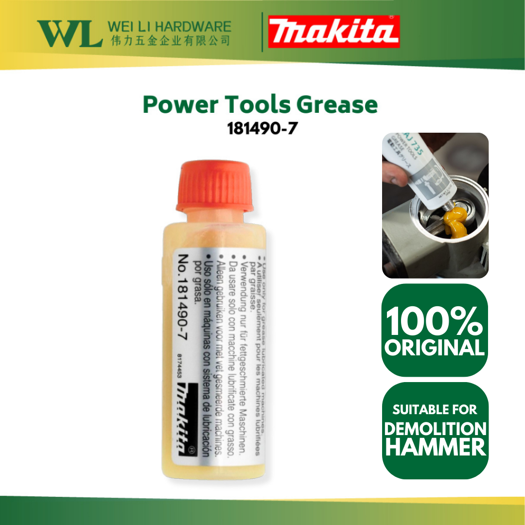MAKITA Original Power Tools Grease Vessel 181490-7 For Demolition ...