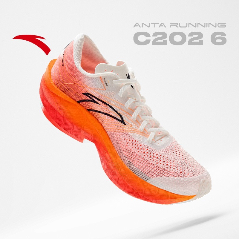 ANTA Men C202 6 Running Shoes Carbon Plate Training Kasut Sukan Lelaki ...