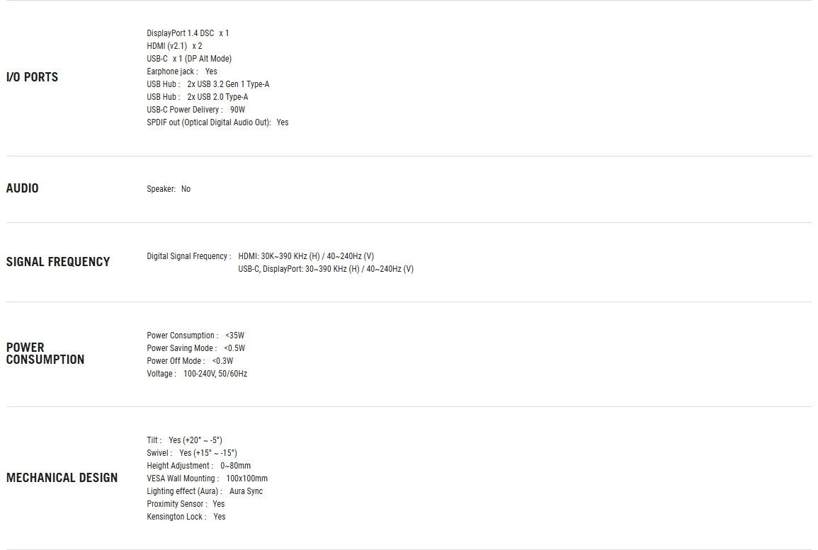 # ASUS ROG Swift OLED PG39WCDM - 39" (3440x1440) Curved, 240 Hz, G-SYNC ...