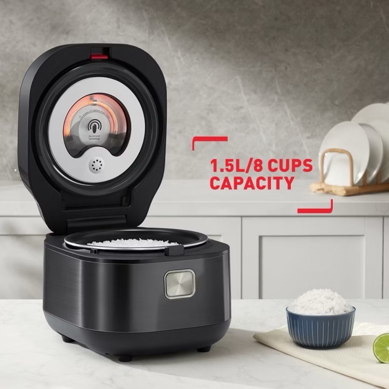 Tefal 1.5L Far Infrared IH Rice Cooker 5-Star Grain Taste RK8868 Baby ...