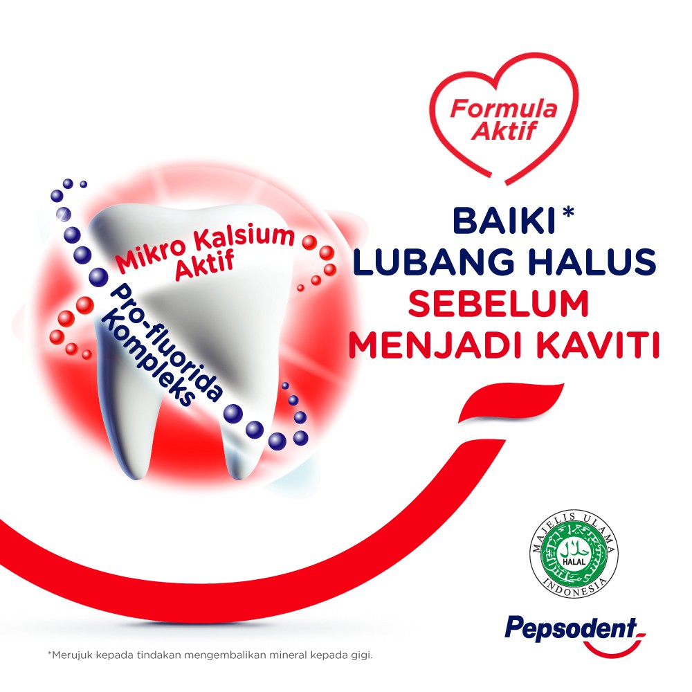 [FREE Mug (Min RM10)] [Value Pack] Pepsodent Ubat Gigi Pencegah Gigi ...