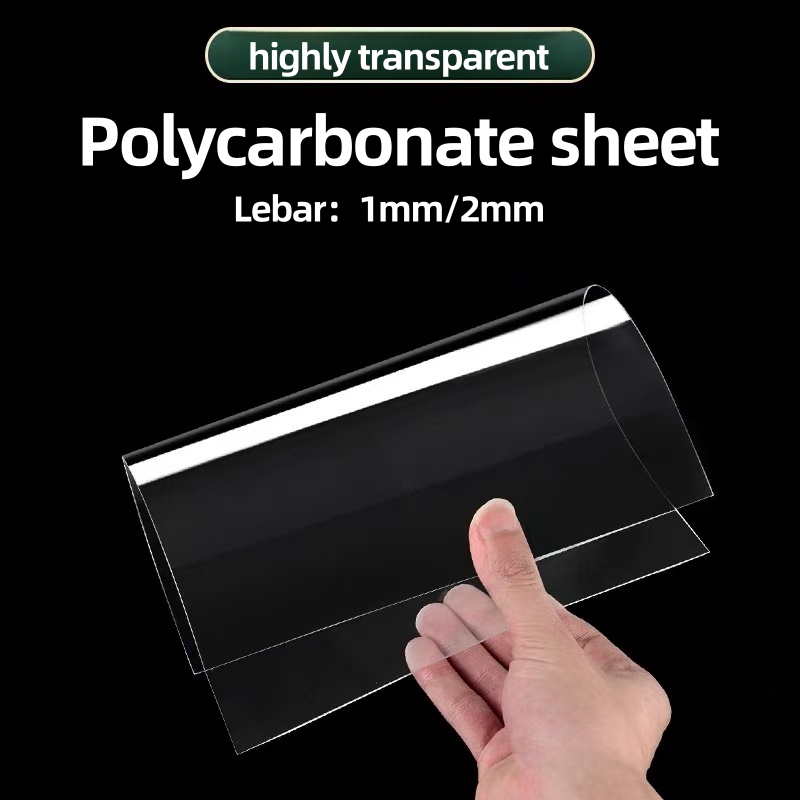 Polycarbonate Sheet Atap Transparent Plastik Transparent Acrylic Sheet ...