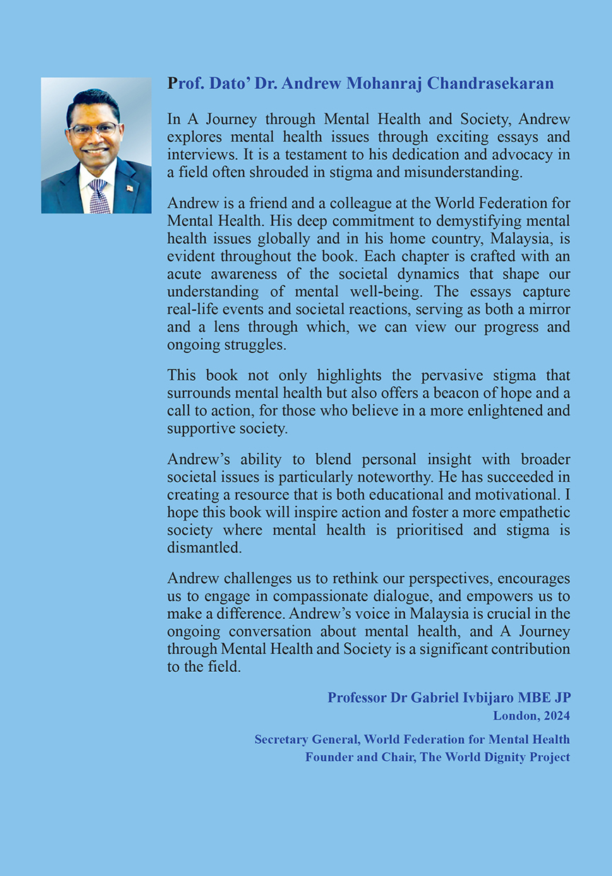 A Journey through Mental Health and Society: Collection of Essays by ...