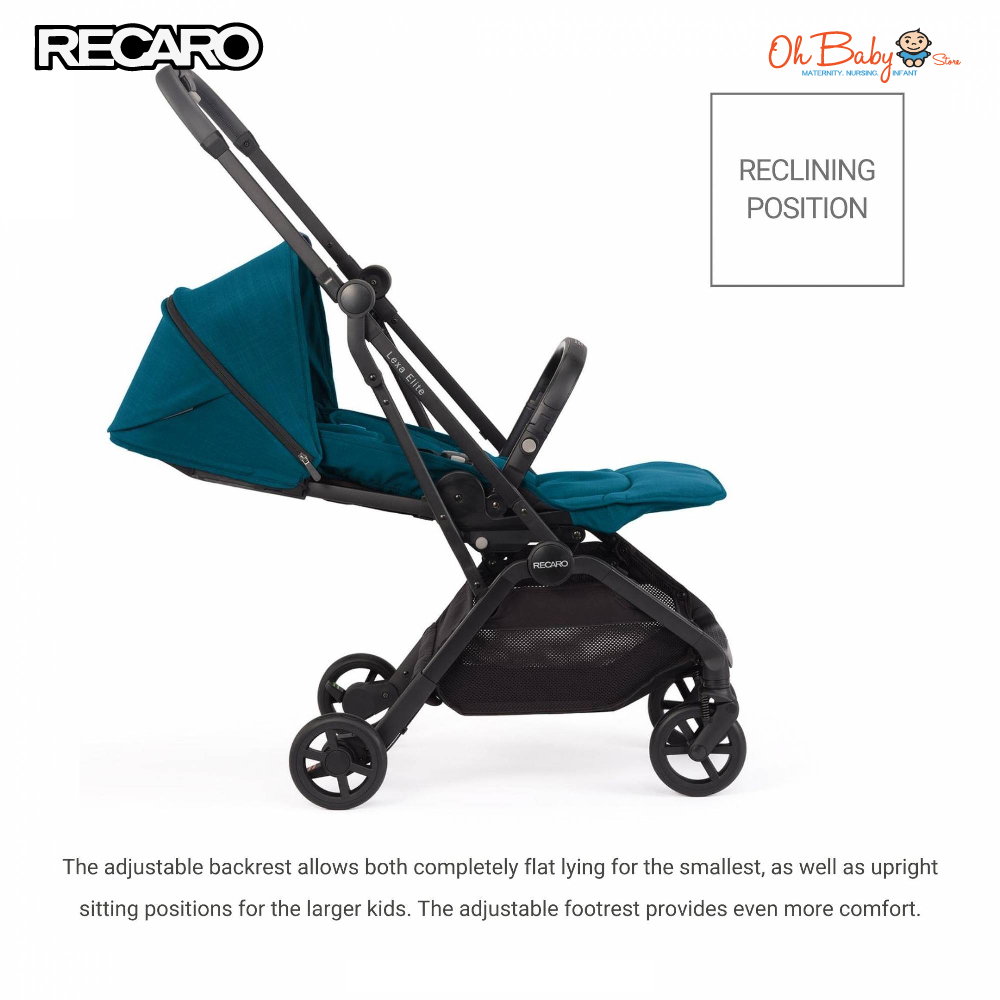 Recaro Stroller Lexa Elite Prime from birth - 22kg / max. 4 years | Oh ...