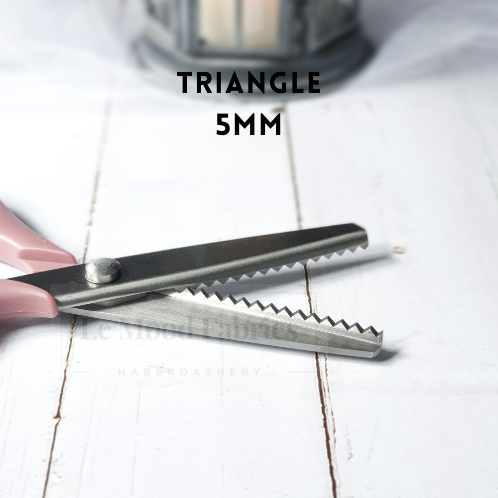 Le Mood Pinking Shears Zig Zag Fabric Scissors Gunting Kain Gunting ...