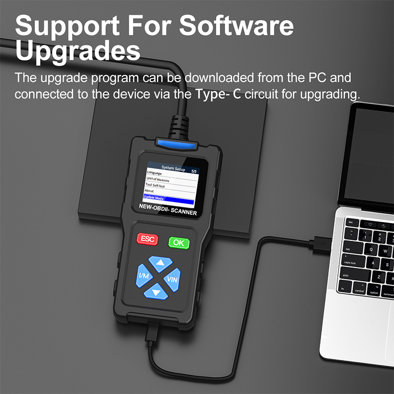 T100 OBD2 Car Scanner For Perodua Proton 1.7inches Fault Code Live Data ...