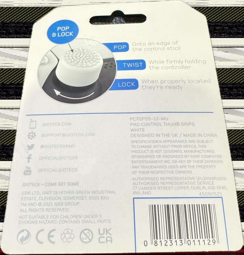 GIOTECK OFFICIAL PS4/PS5 DUALSHOCK 5/4 DS5 DS4 KONTROL CONTROLLER ...