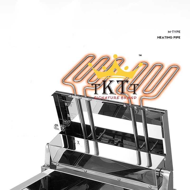 TKTT 17L Taiwan LPG Gas Deep Fryer Commercial Automatic Western ...