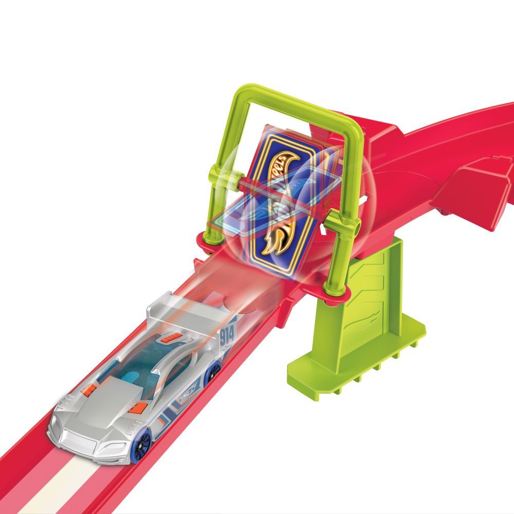 HOT WHEELS NEON SPEEDERS Skyscraper Speed Circuit Track Set (HPC07 ...
