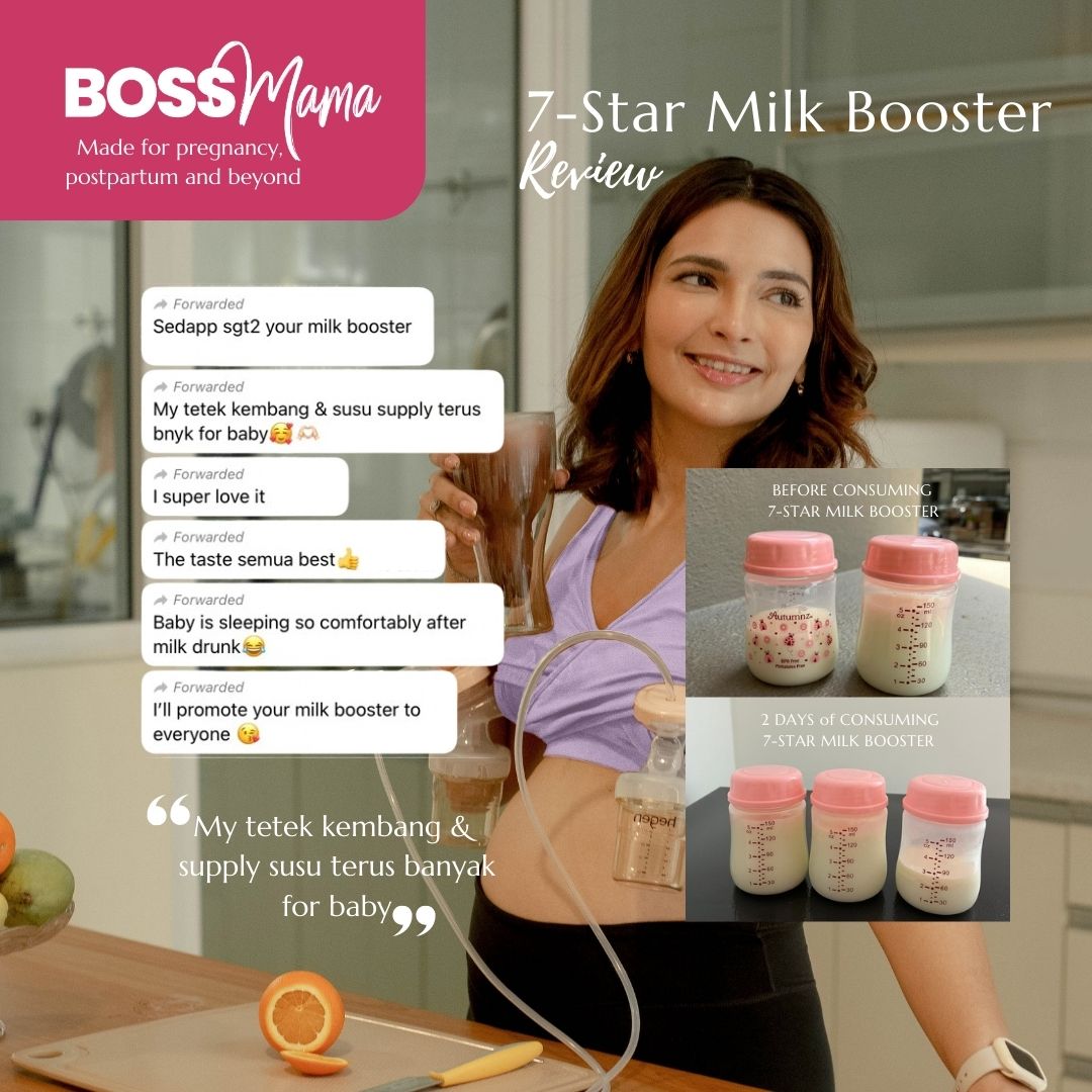 Boss Mama Milk Booster Halal Chocolate Drink Untuk Ibu Menyusu All ...