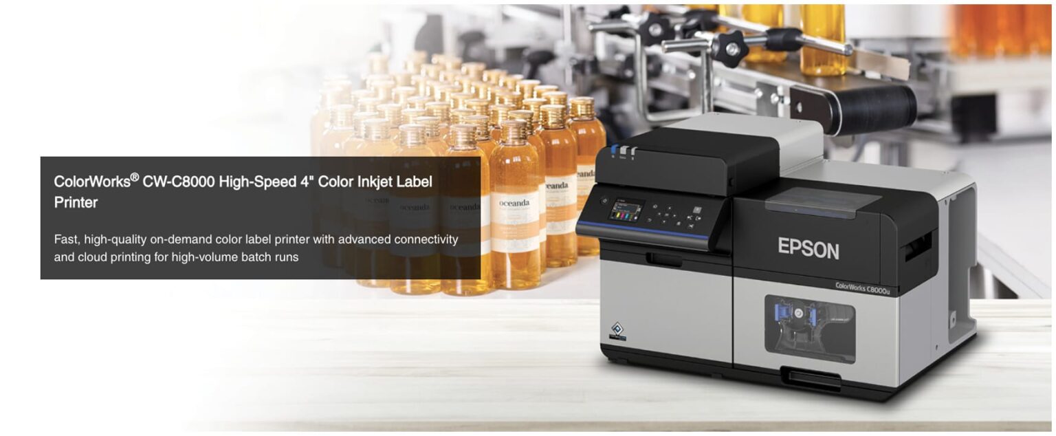 Epson ColorWorks C8050 Inkjet Colour Label Printer | Shopee Malaysia
