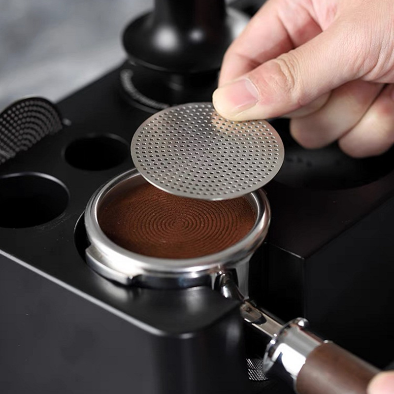 51mm/53mm/58.5mm Espresso Puck Screen Double Layer Metal Coffee ...
