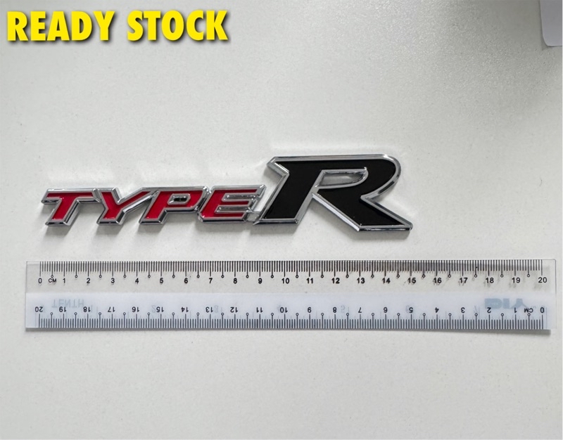 emblem type R Honda civic type r emblem type r honda | Shopee Malaysia