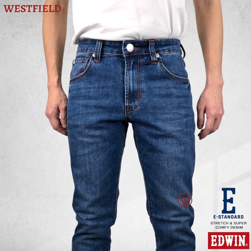 🔥Red Thread🔥 EDWIN® E-Standard® Men’s 506 New Vintage Stretchable Slim Fit Jeans ( 7506 2809 ...