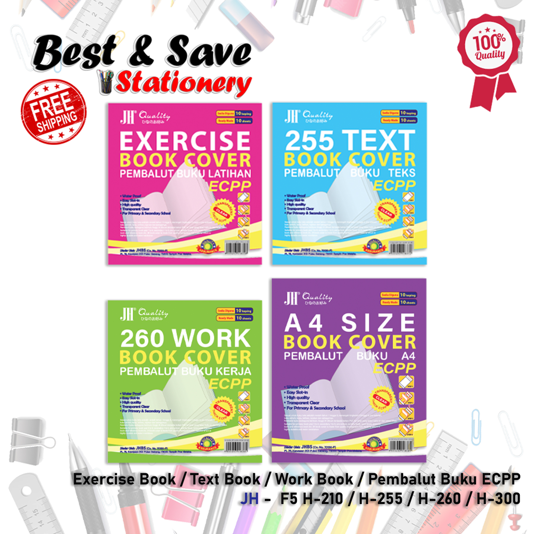 ( BEST & SAVE ) JH Exercise Book & Text Book & Work Book & Note Book ...