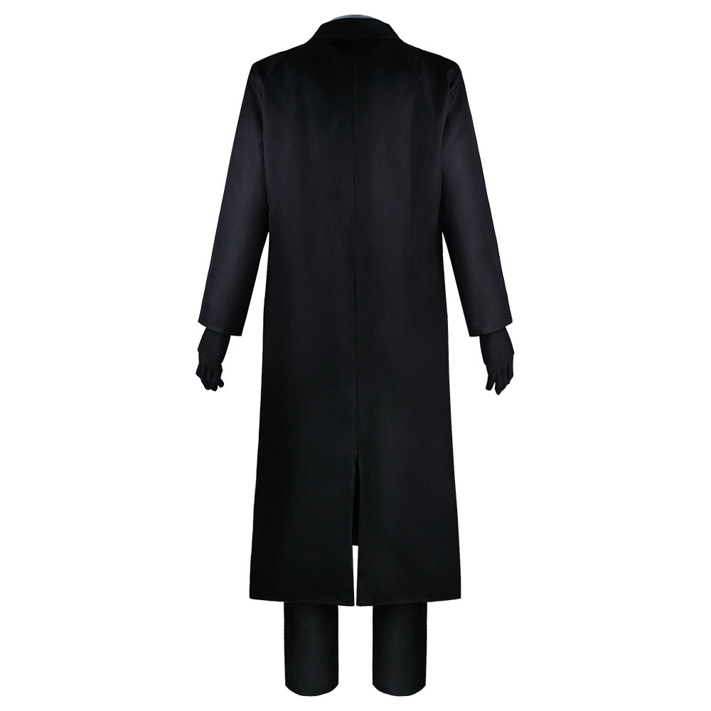 Dazai Cosplay Costume Black Trench Jacket Pants Gloves bandage Dazai ...