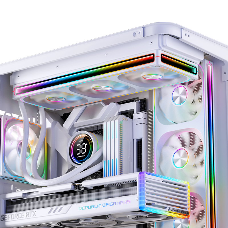 Jonsbo ZA-360 240 120 Black ARGB 3Pin PWM 120mm 240mm 360mm Fan ...