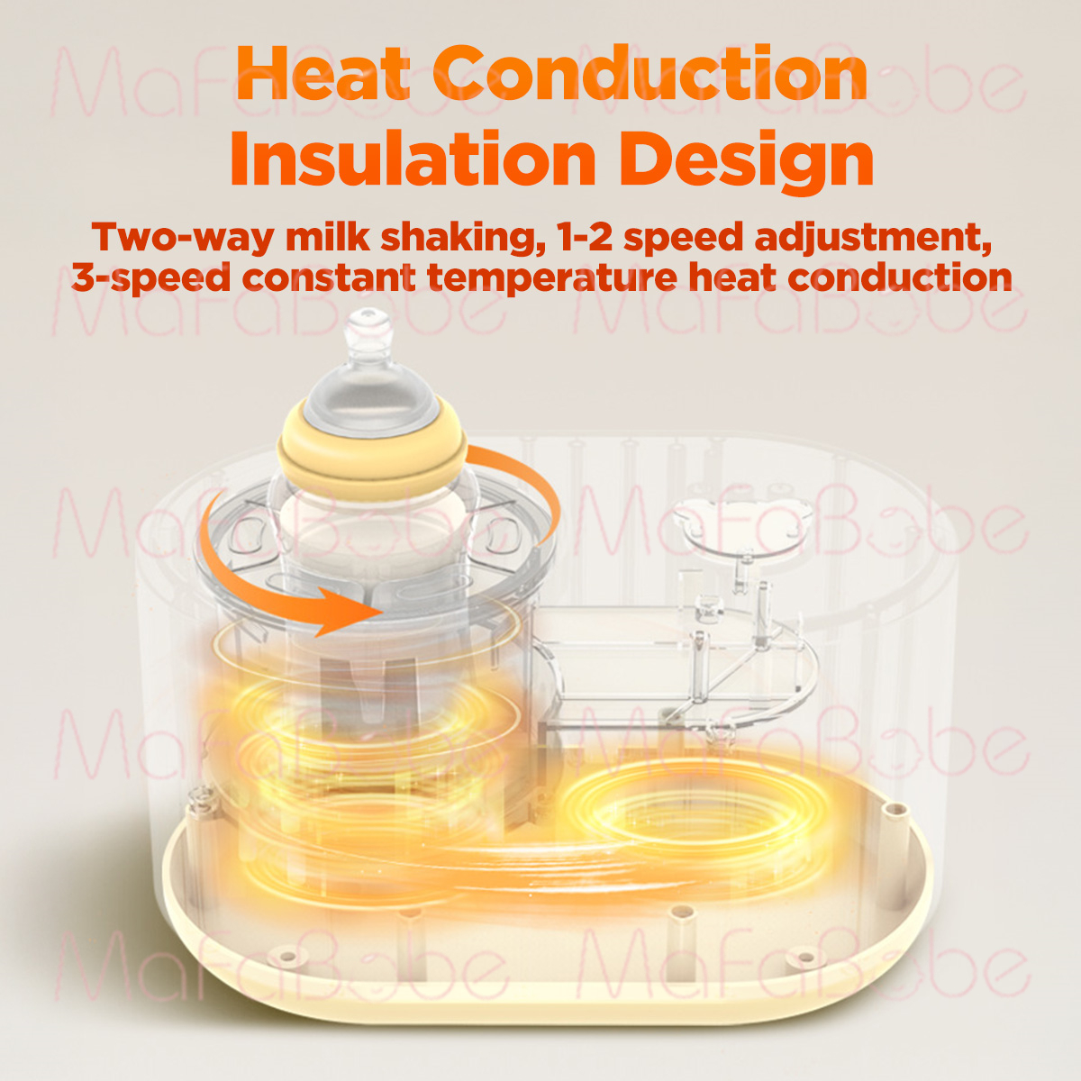 Baby Milk Shaker Machine Electric 3 Speed Adjustable Baby Milk Powder ...