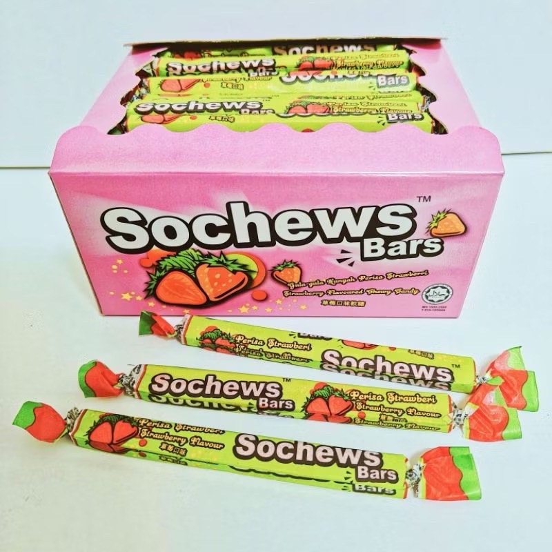 Sochews Bars Chewy Candy / Sochews Gula-Gula Kunyah (HALAL) | Shopee ...
