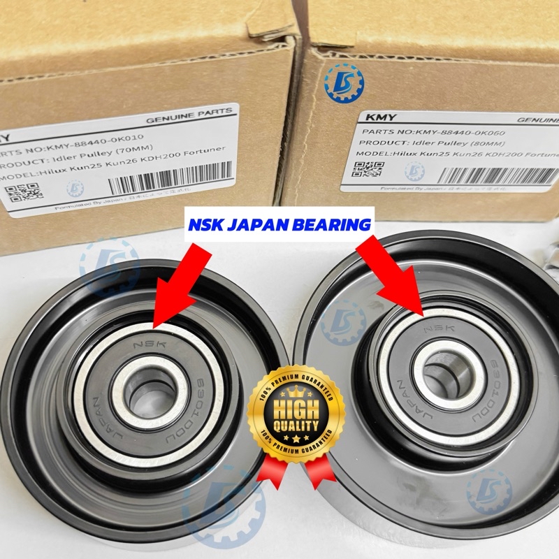 🔥Original KMY🔥Toyota Hilux Vigo Kun25 Kun26 Fortuner Innova Fan Belt ...