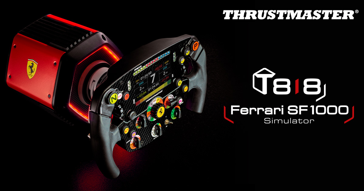 Thrustmaster T818 Ferrari SF1000 Simulator | Shopee Malaysia