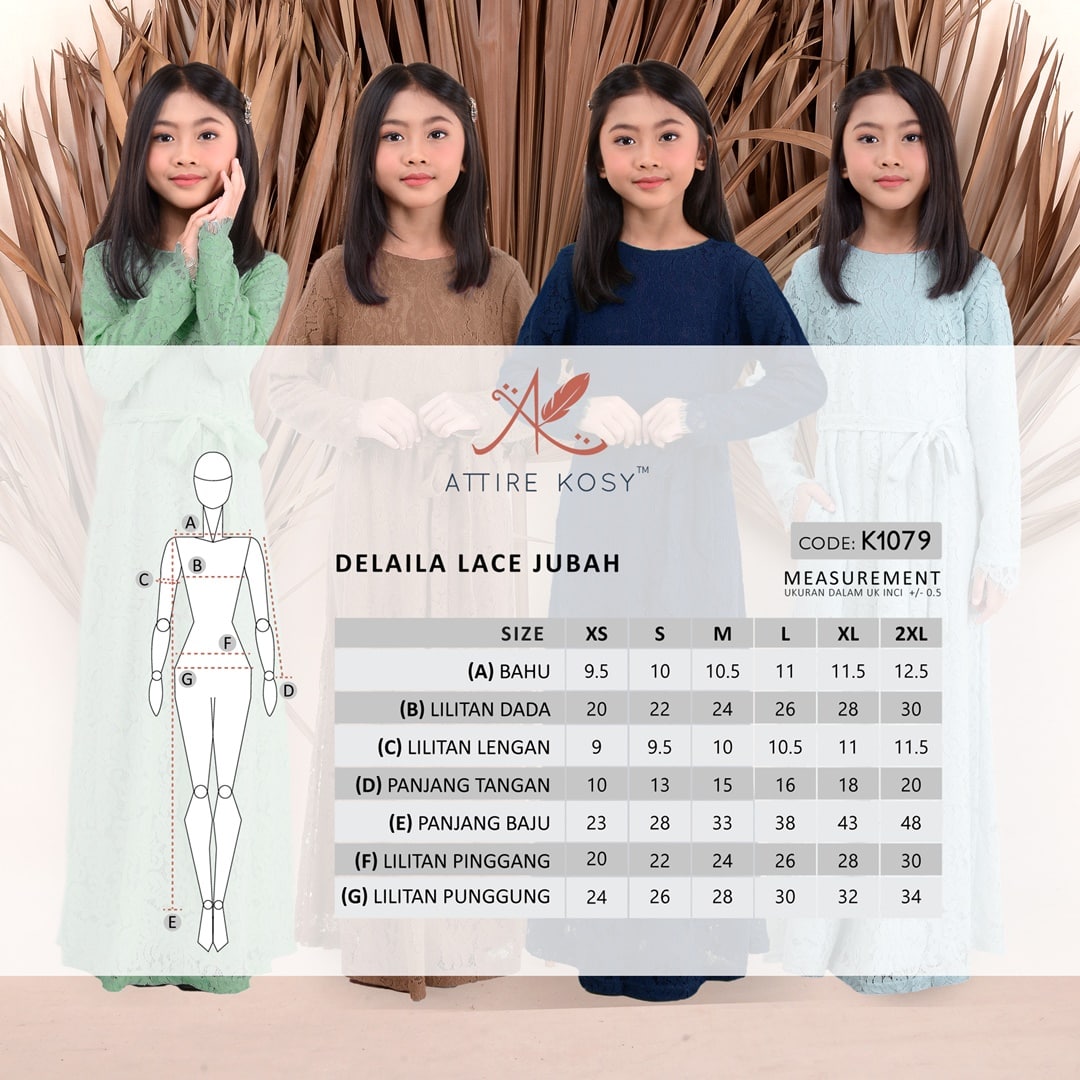 Tema Maroon Baju Kurung Budak Perempuan Kids Terkini Kenduri Raya (Size ...