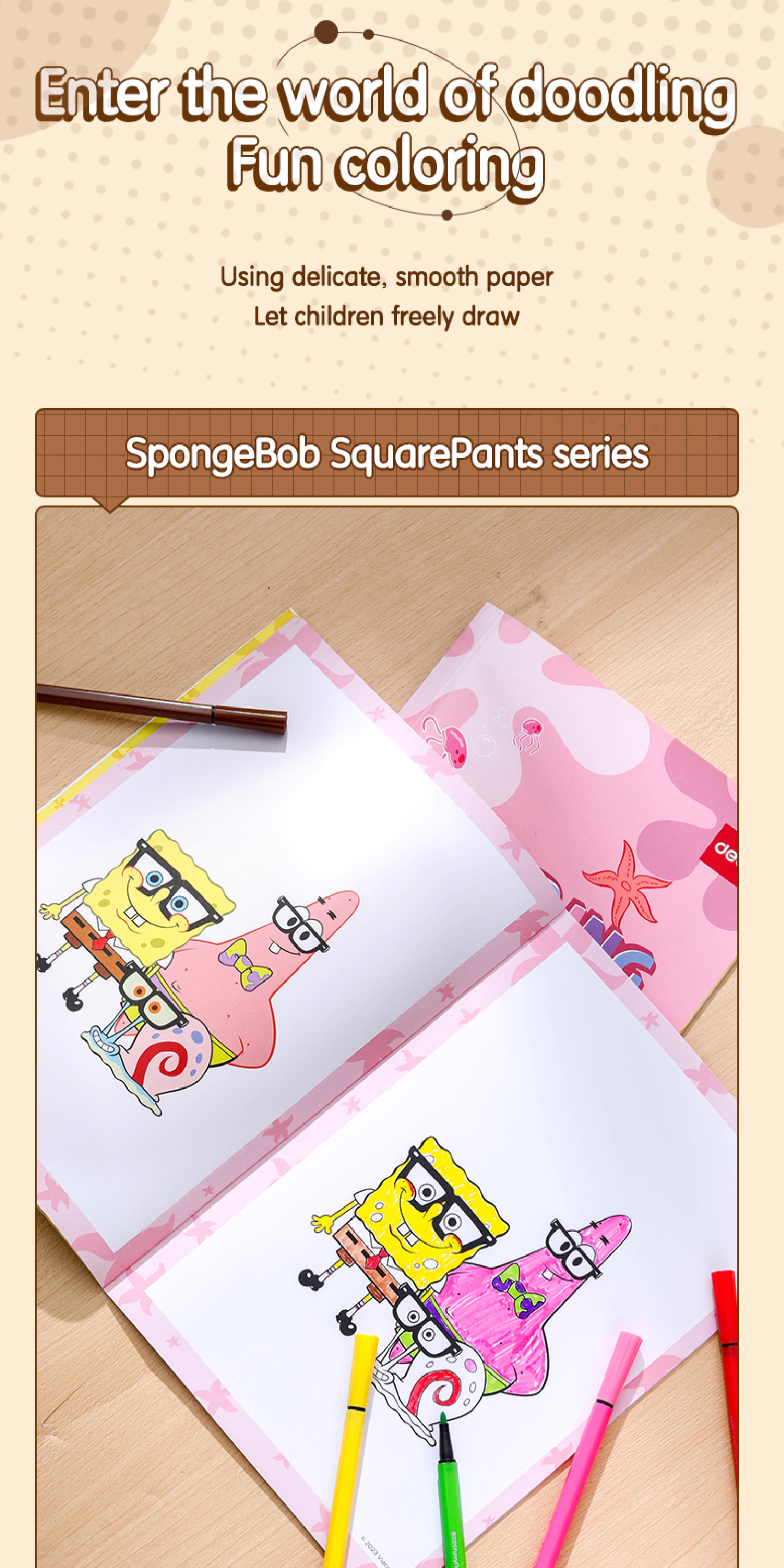 Deli Colouring Book Hobby Doddle Picture Colourful Buku Lukis (210 x ...