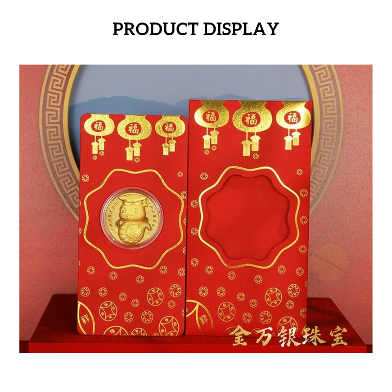 CLEARANCE (6PCS) 2025 CNY Angpau CNY Red Packet Snake Angpau Chinese ...