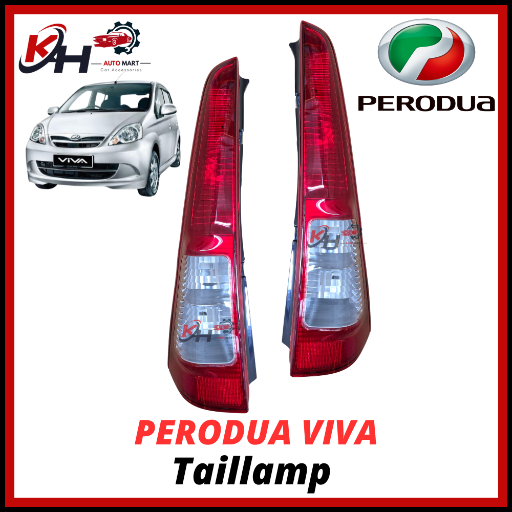 PERODUA VIVA Taillamp RH LH Car Light LAMPU BELAKANG KERETA BARU ...