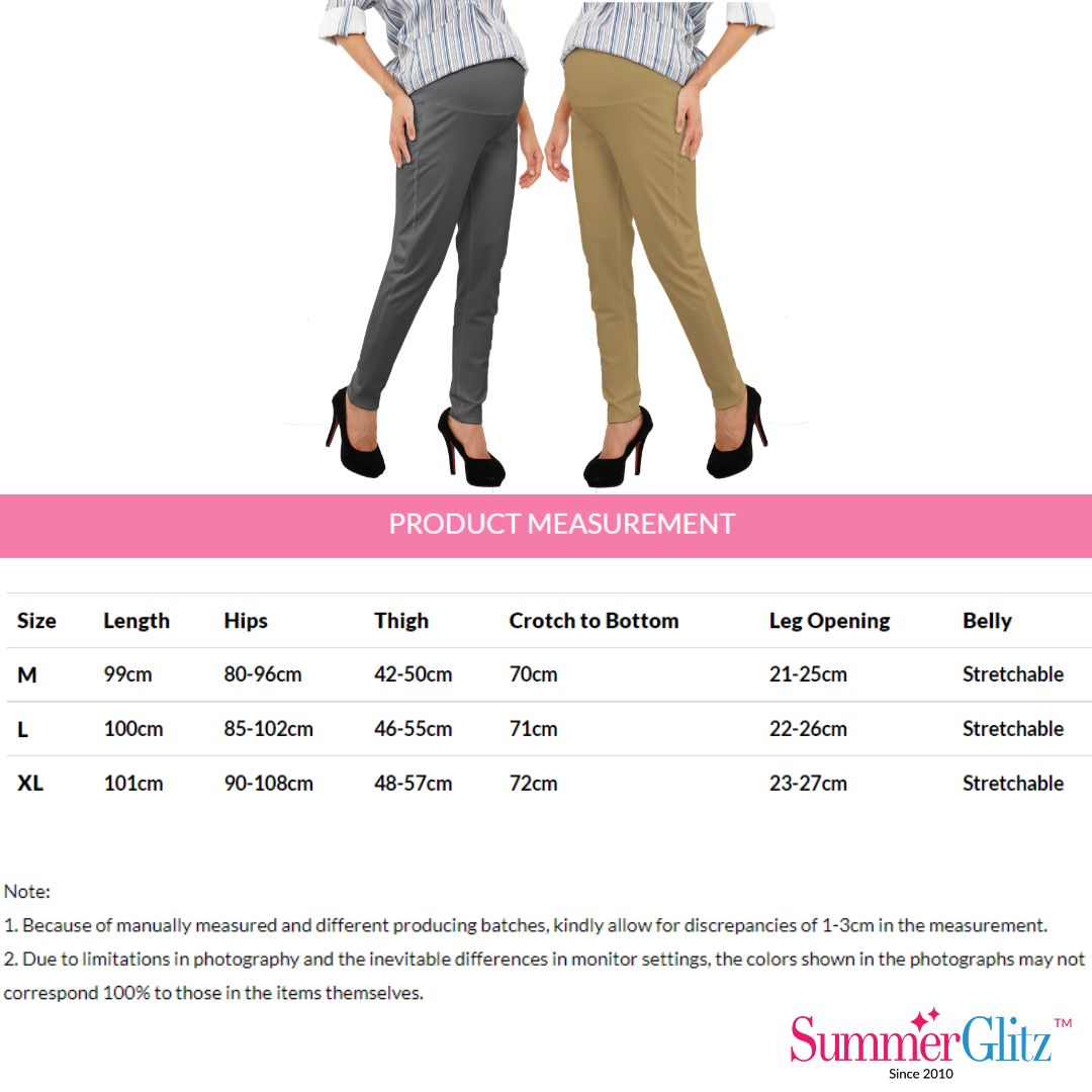 SUMMERGLITZ Maternity Pants Legging Seluar Pregnant Pregnant Pants ...