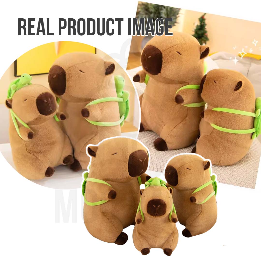 🐮Moo Baby Capybara Bear Capybara With Turtle Kapibala Cappybara Plush Capybara Original Capybara ...