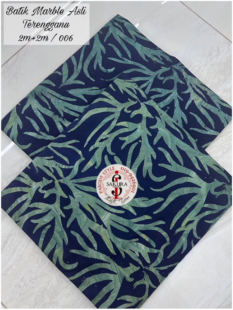 [i-Sakura Textile] Batik Marble Asli - Original Terengganu | Shopee ...