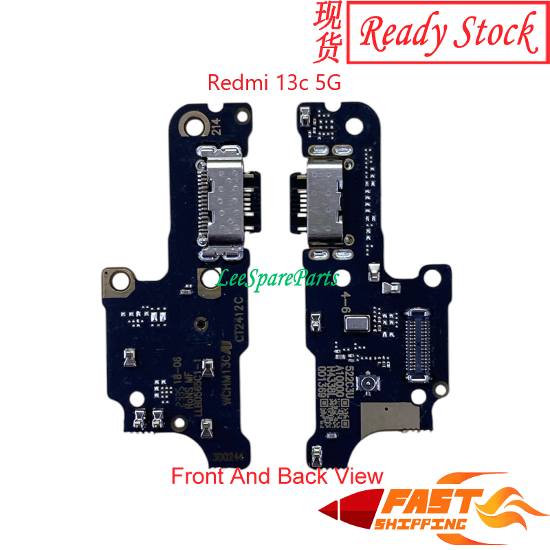 Xiaomi Redmi 13 / Redmi 13c Charging Board USB Port Pin Mic Handfree ...