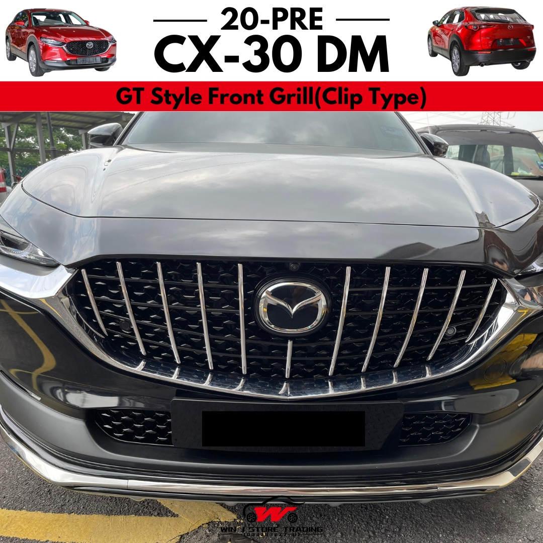 Mazda Cx-30 CX30 DM 2020-2025 GT Style Front Grill Chrome Lining(Add On ...