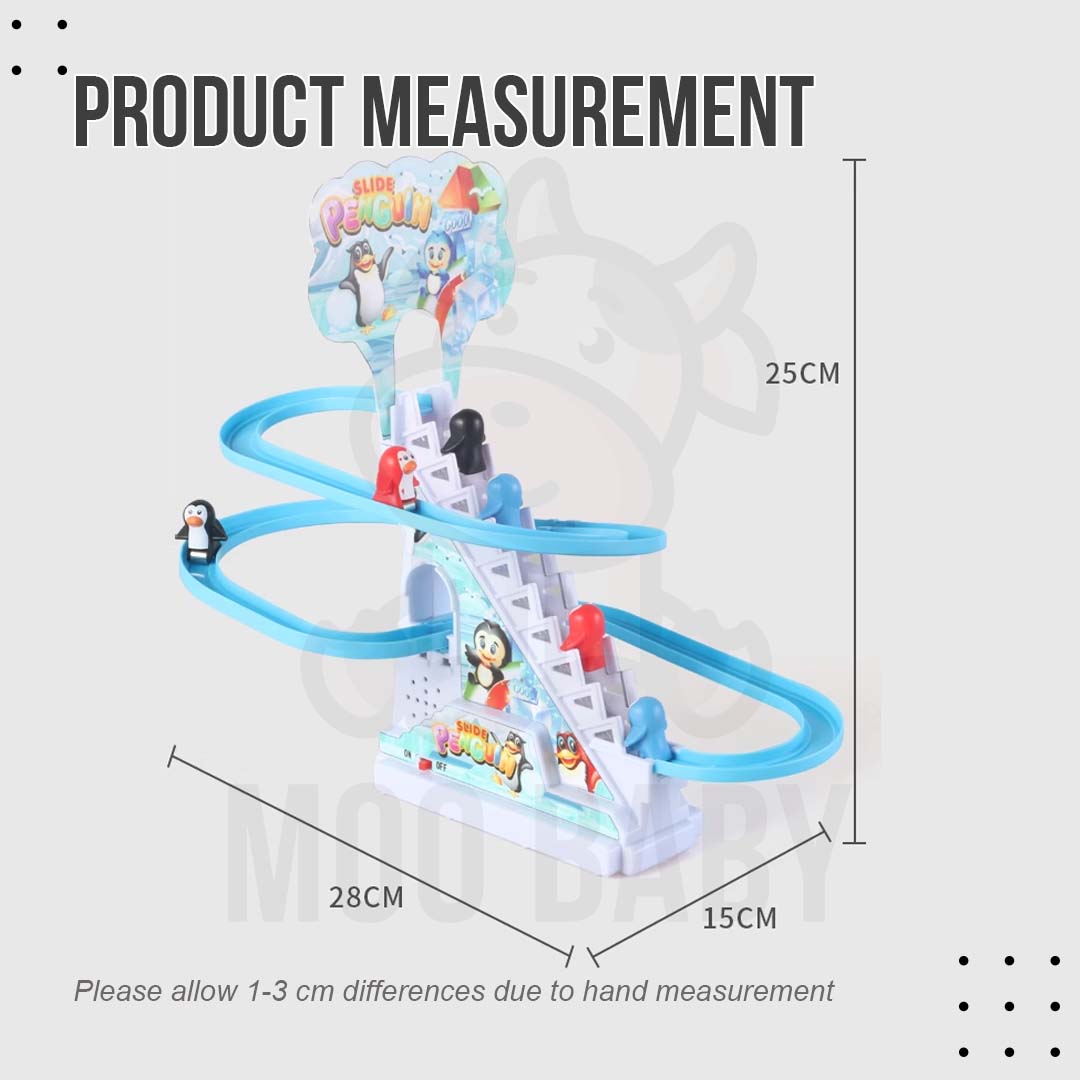 🐮Moo Baby Mainan Penguin Naik Tangga Music Toys for Baby Moving Toys ...