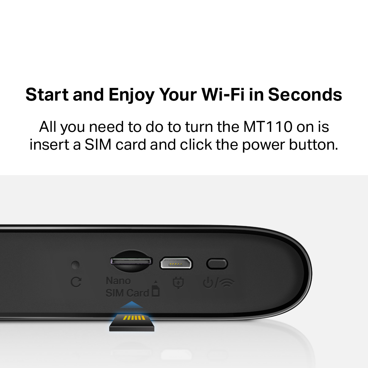 Mercusys🔥UNLIMITED🔥Mod Modem MT110 150Mbps Pocket WiFi 4G LTE with B28 SIM Card Plug and Play ...