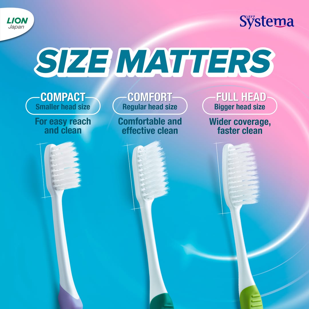 Systema Toothbrush Compact 0.02mm Super Value Pack (Japan Brand ...