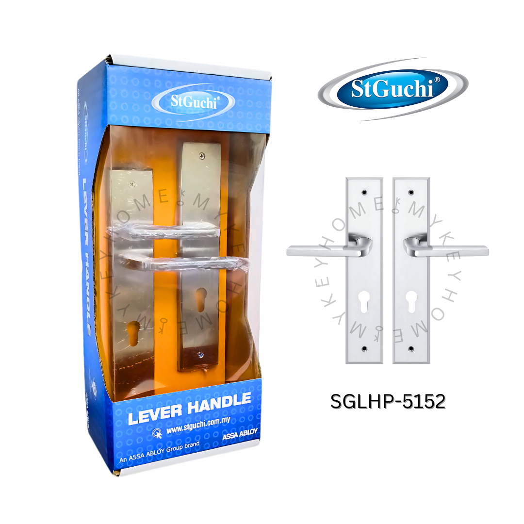 St Guchi SGLHP-5152 Lever Handle Mortise Lockset Stainless Steel SUS304 ...
