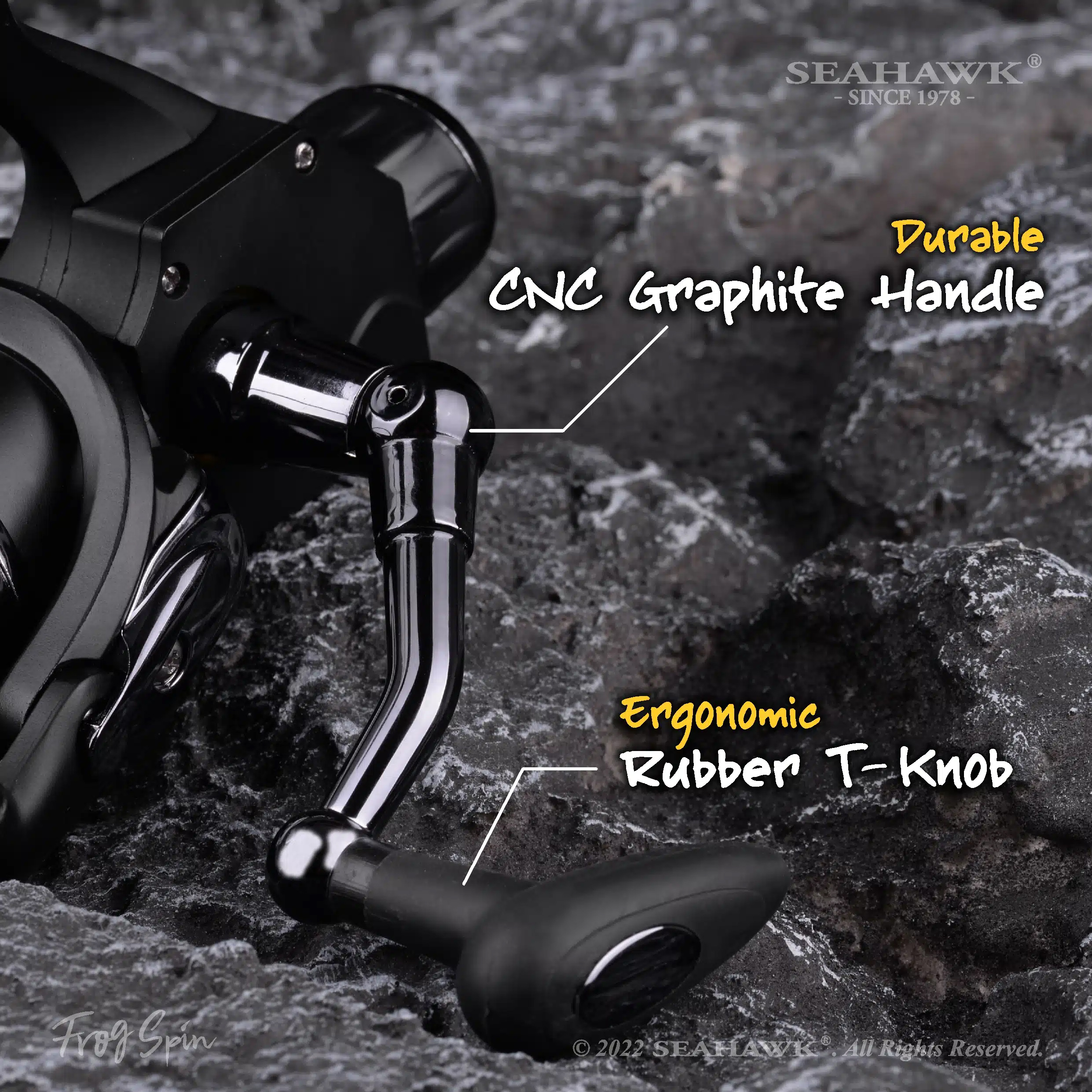 MESIN KATAK SEAHAWK FROG SPIN YEAR 2023 & YEAR 2024 FREE ALUMINIUM ...