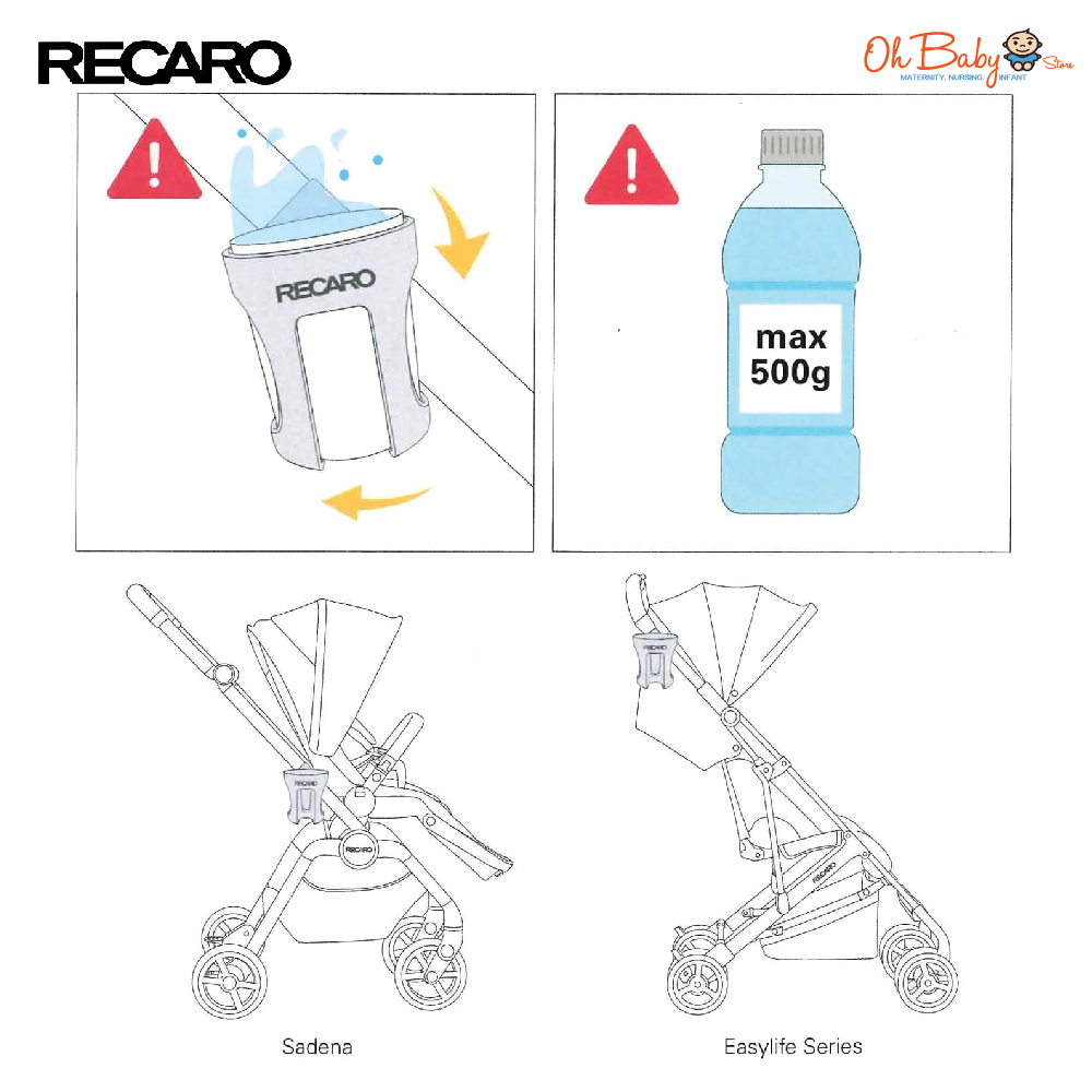 Recaro Cup Holder (Lexa/ Lexa Elite/ Easylife) | Shopee Malaysia