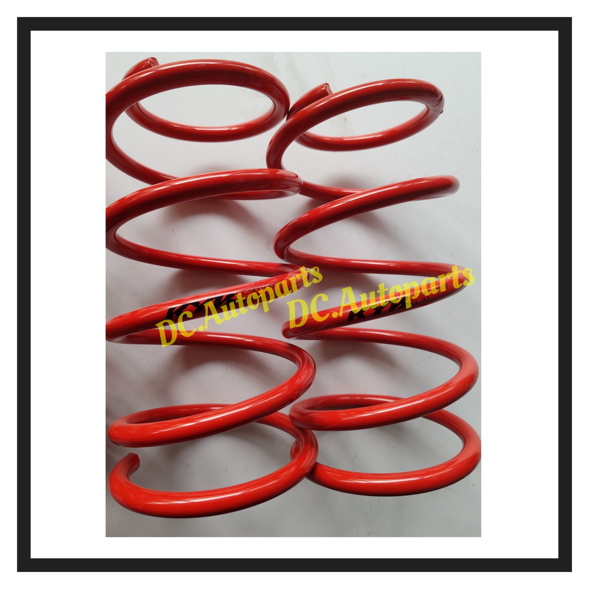 KYB ULTRA FLEX SPORT LOWER SPRING PERODUA AXIA 2014-2021 ( 1SET FRONT ...