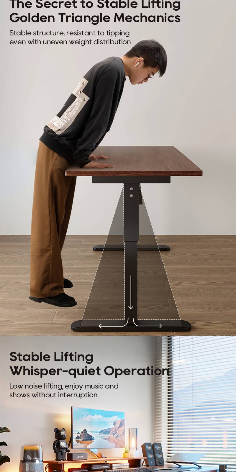 Xpanse Electric Meja Belajar Office Table Gaming Computer Study Table ...