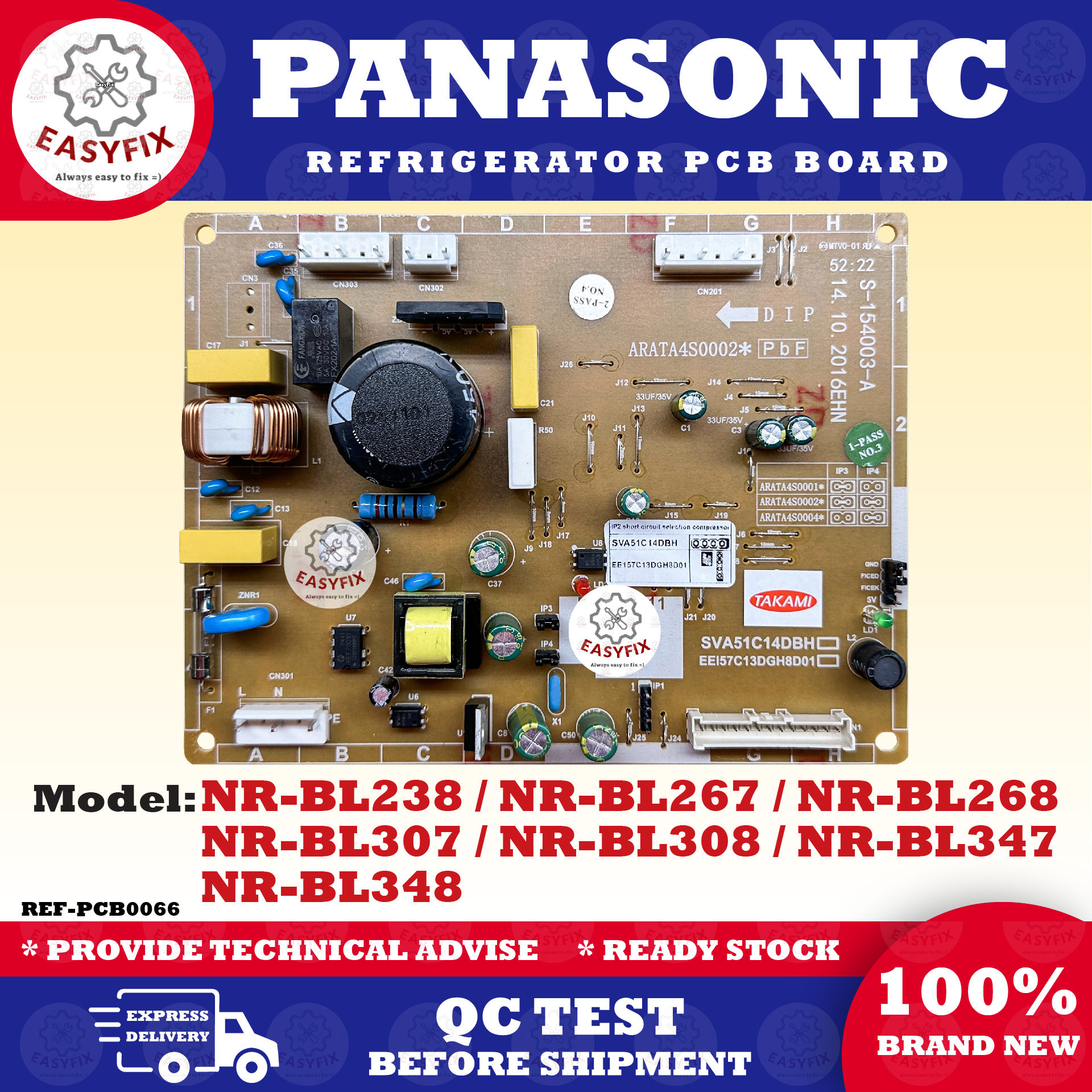 NR-BL238 / NR-BL267 / NR-BL268 / NR-BL307 / NR-BL308 / NR-BL347 / NR-BL348 PANASONIC ...