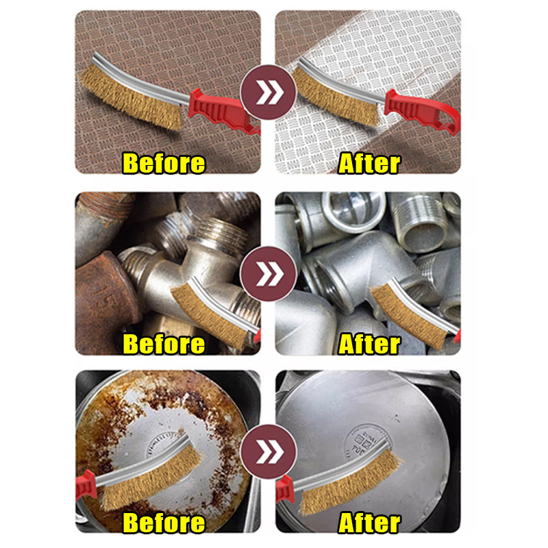 Brass Wire Brush Berus Besi Berus Tembaga Brass / Stainless Steel ...