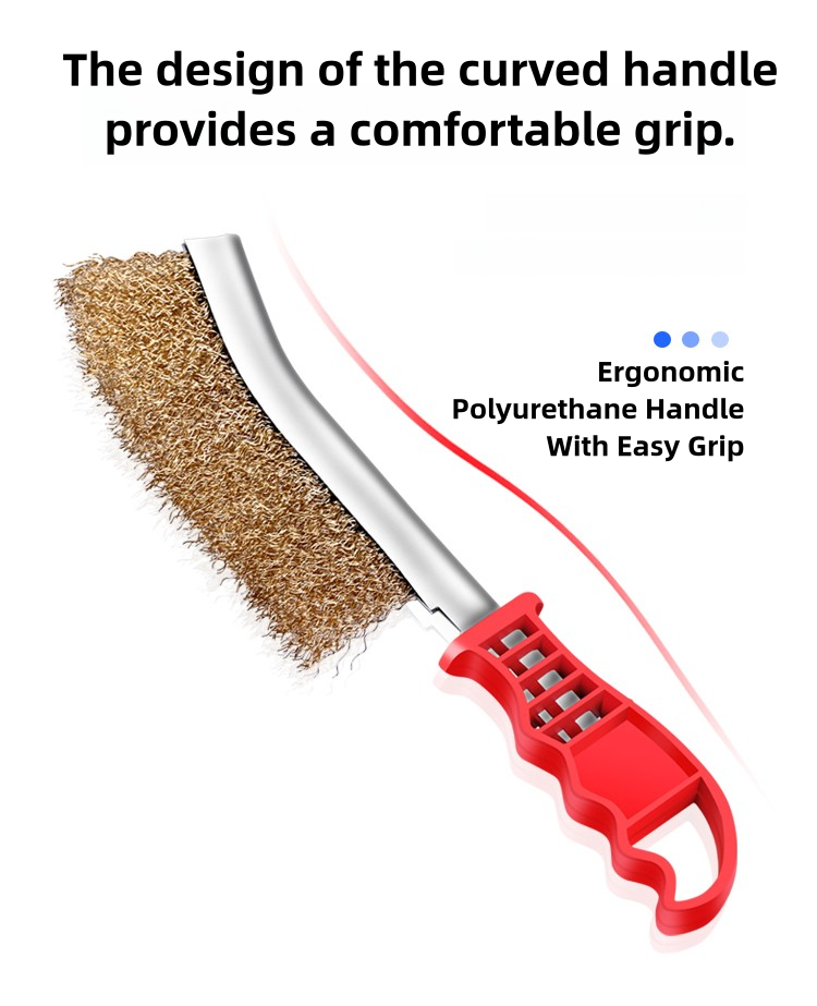 Brass Wire Brush Berus Besi Berus Tembaga Brass / Stainless Steel ...