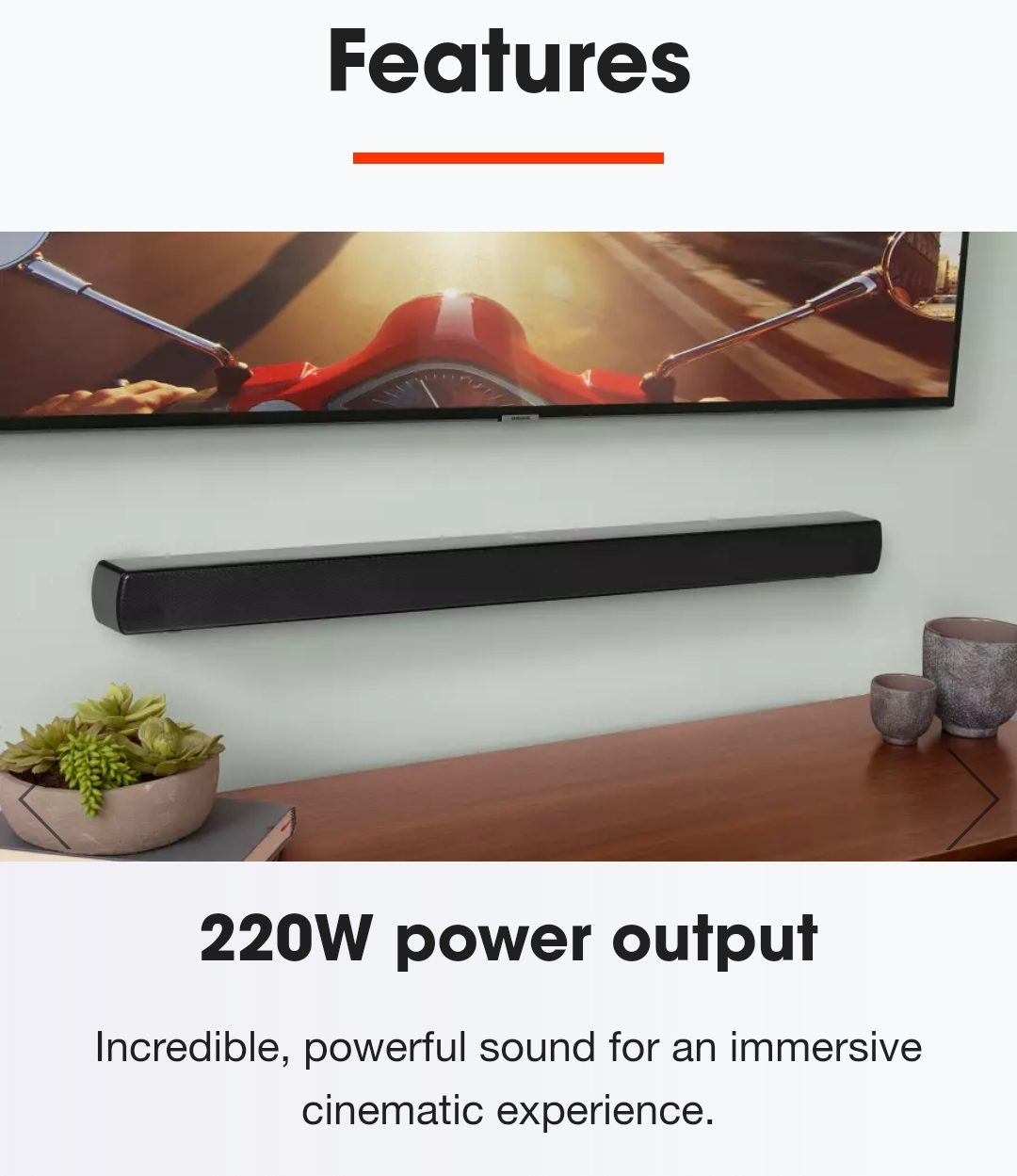 JBL Cinema SB170 2.1 Channel Soundbar With Wireless Subwoofer | Dolby ...