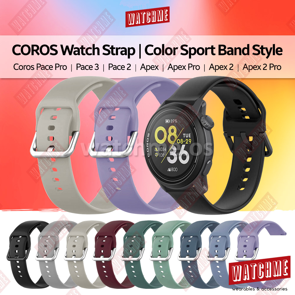 COROS Smart Watch Strap, Color Sport Band Style 22mm 20mm, Stainless ...