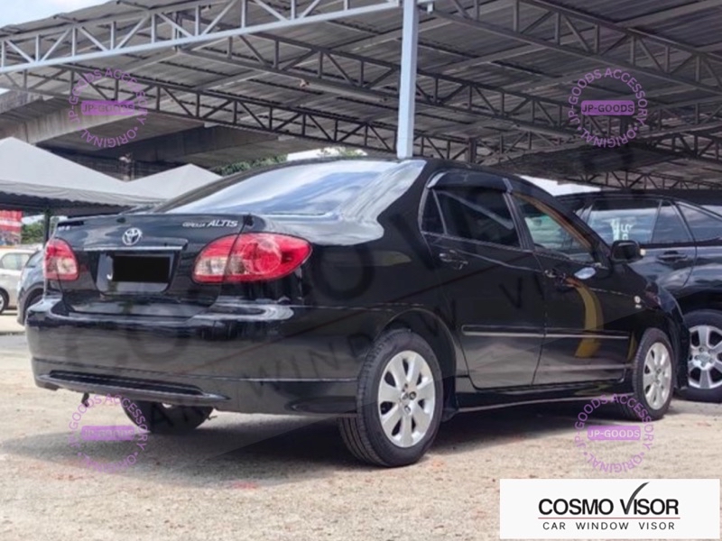 Toyota Altis / Corolla 2001 2002 2003 2004 2005 2006 2007 Door Visor ...