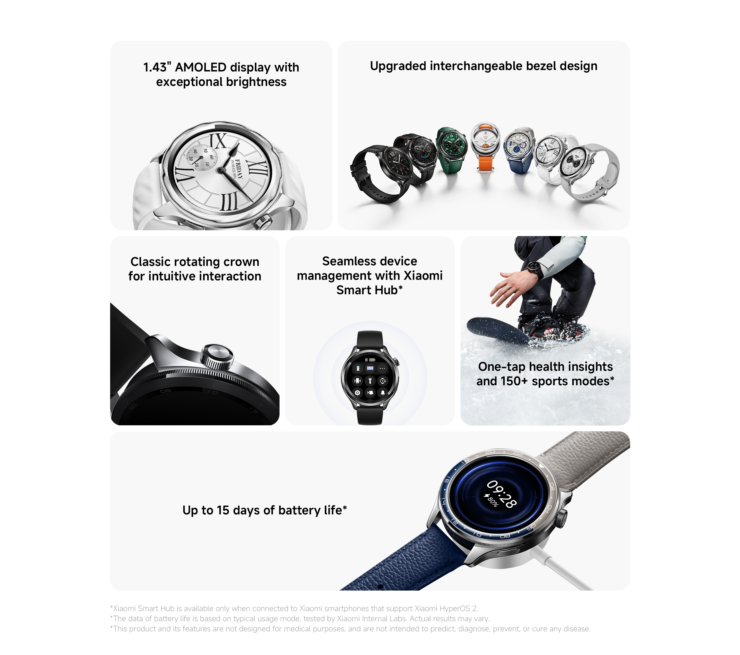 Xiaomi Watch S4 | Flagship Smart Watch | Interchangeable Bezel ...